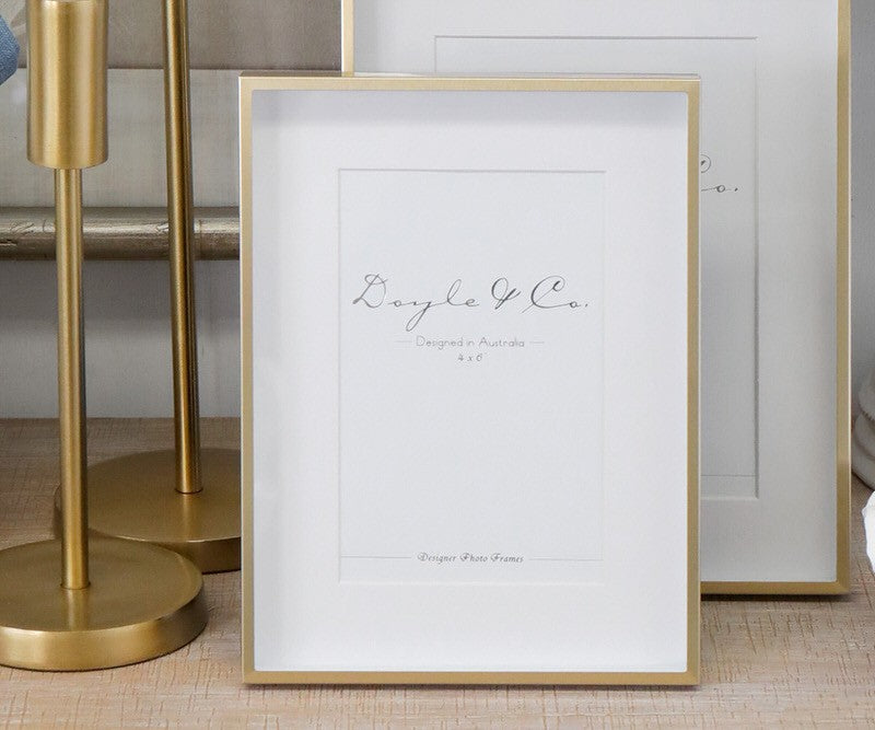 Matt Gold Aluminium Frame – Style and Leaf Co