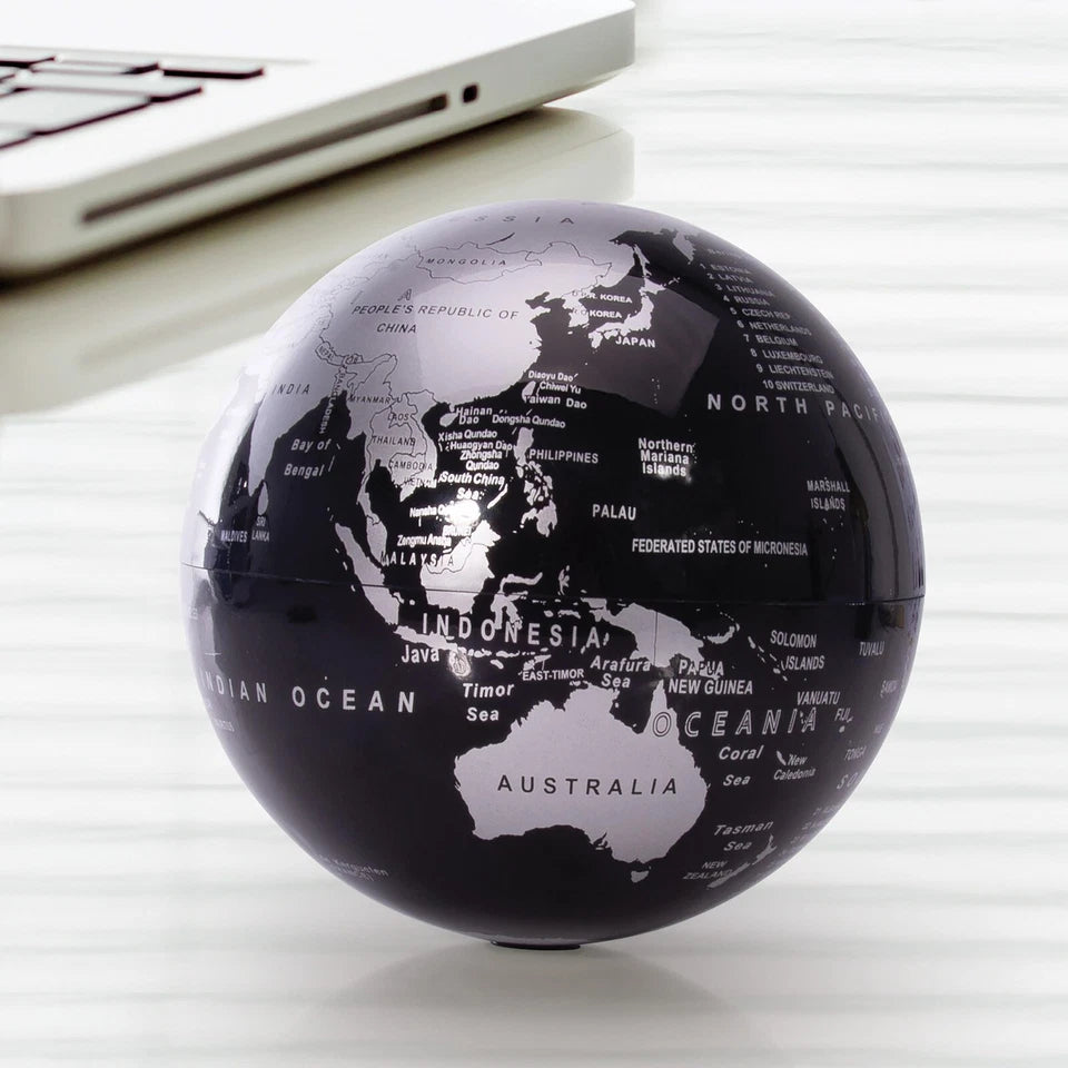 Revolving Desktop Globe (14cm) – Style and Leaf Co