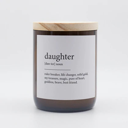 Daughter Dictionary Meaning Candle – Style and Leaf Co